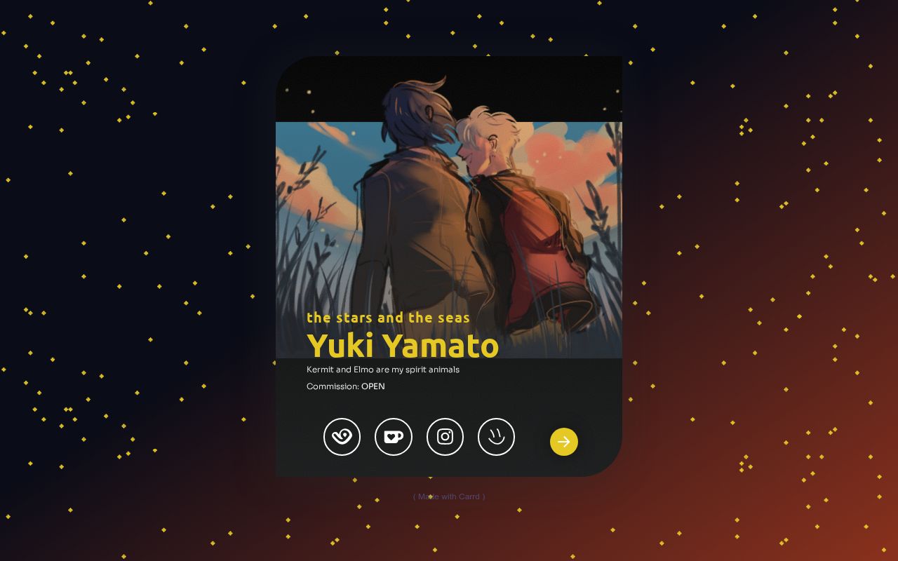 yuki's carrd